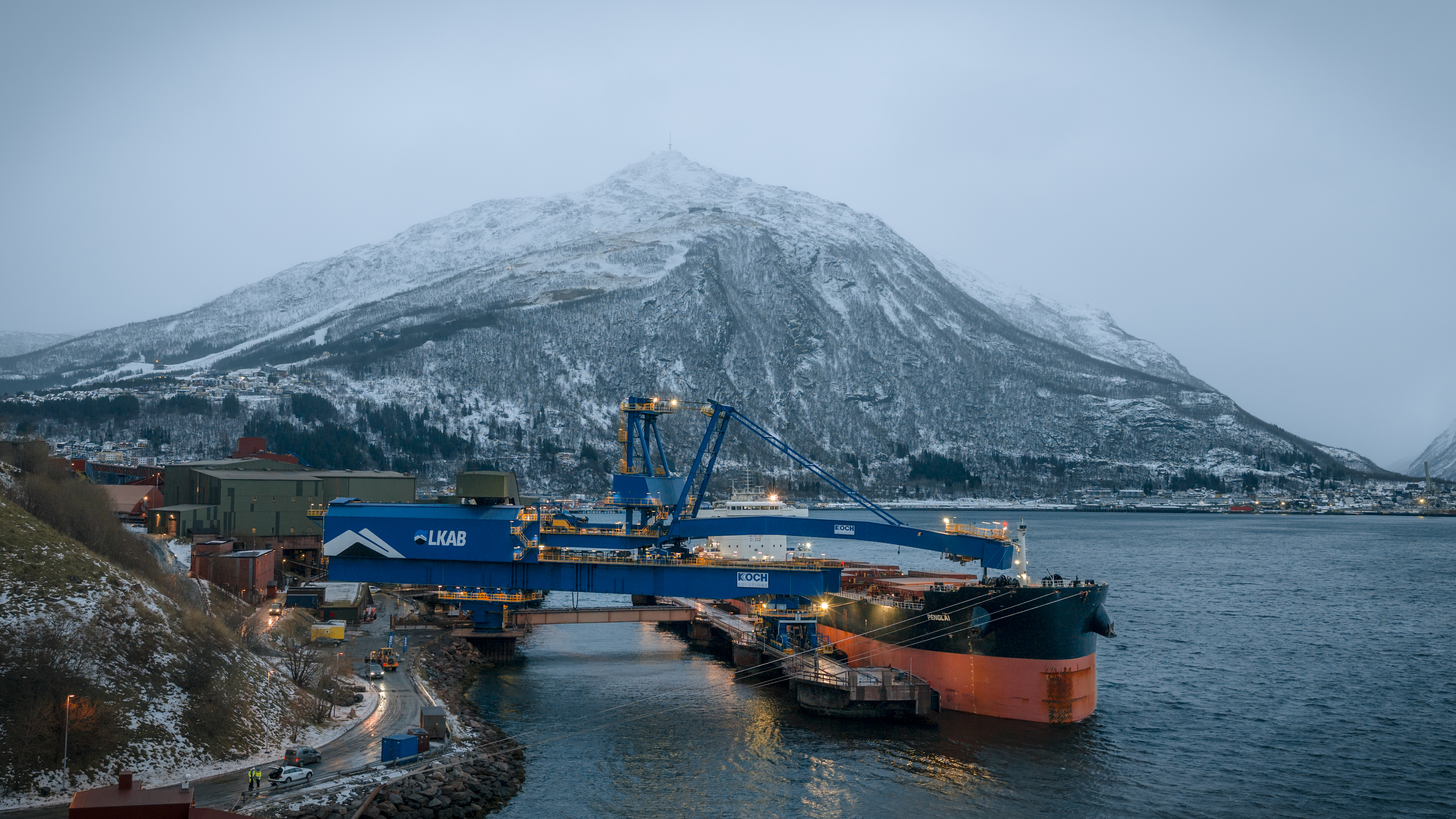 LKAB strengthens the strategic Iron Ore Line route with a new ship ...